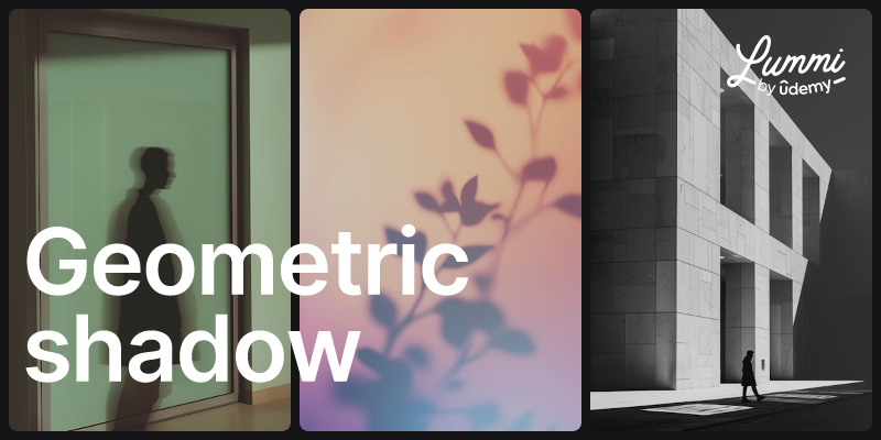 Geometric Shadow Images — Free HD Download on Lummi